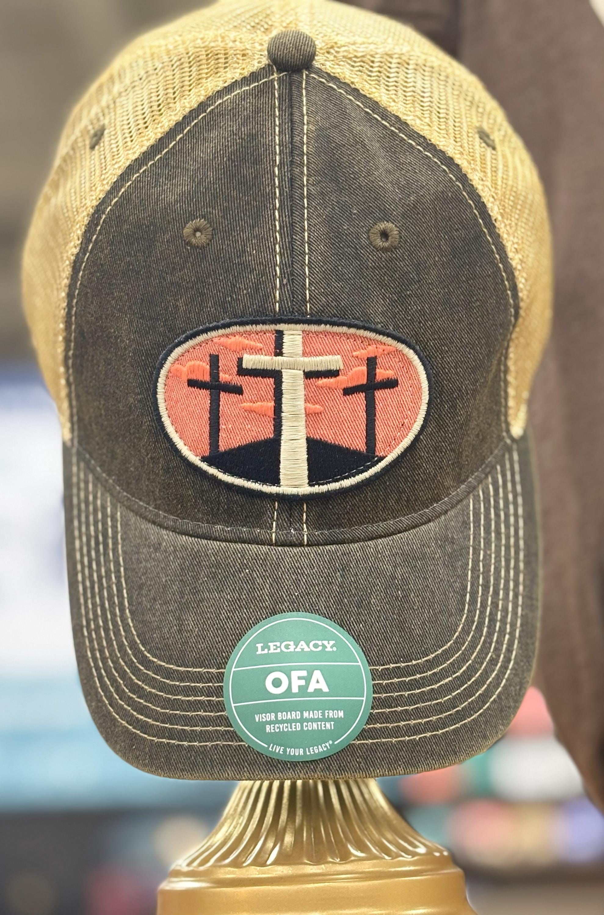 3 Crosses Legacy Trucker Hat Custom Embroidered Patch - Etsy