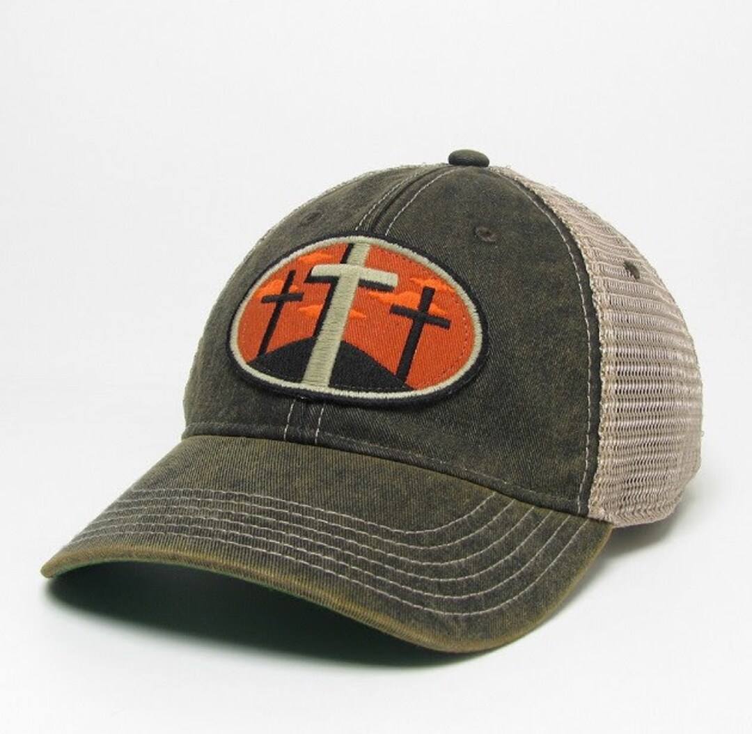 3 Crosses Legacy Trucker Hat Custom Embroidered Patch - Etsy