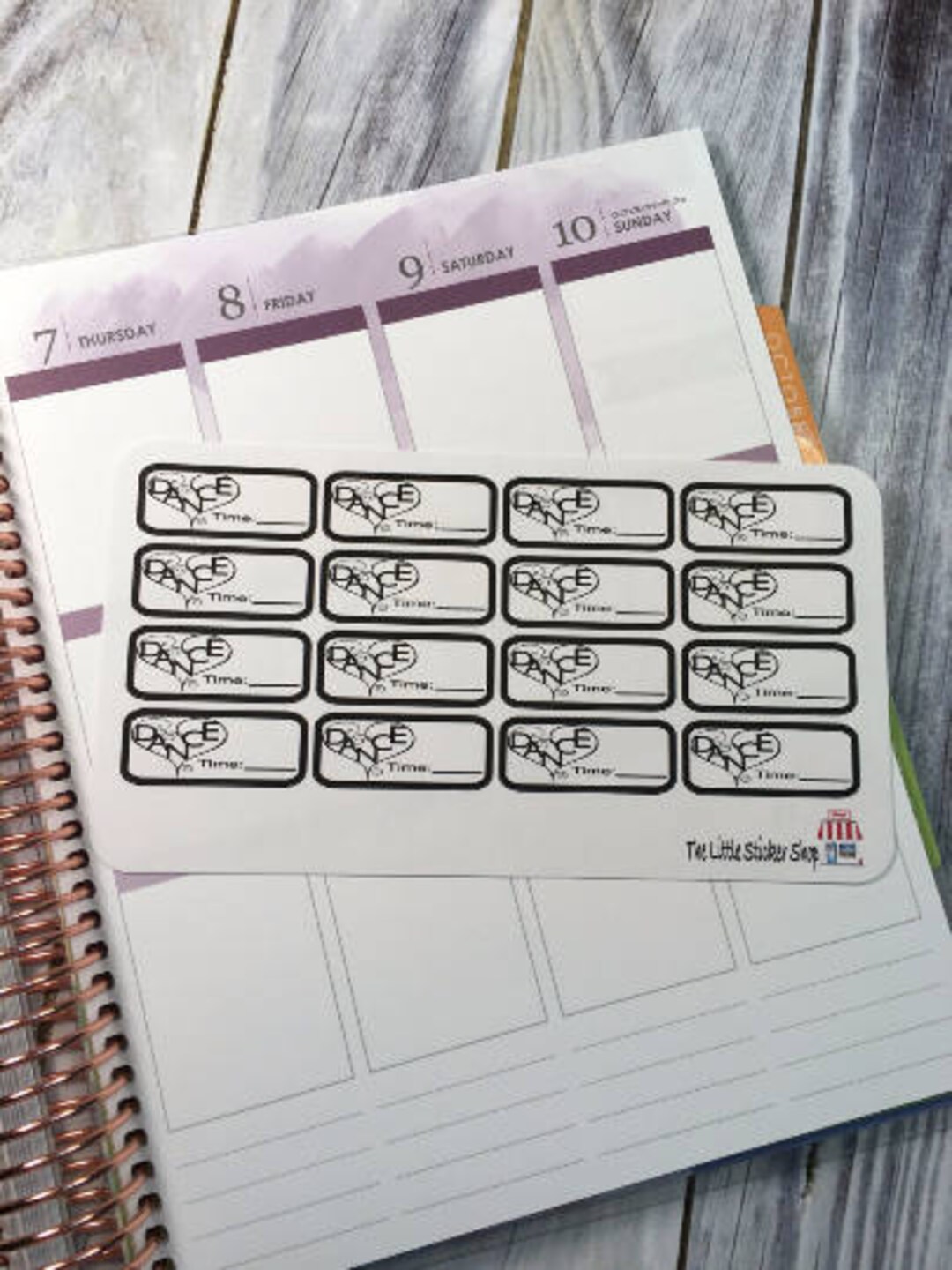 Dance Lesson Stickers. Perfect for Any Planner!! - Etsy