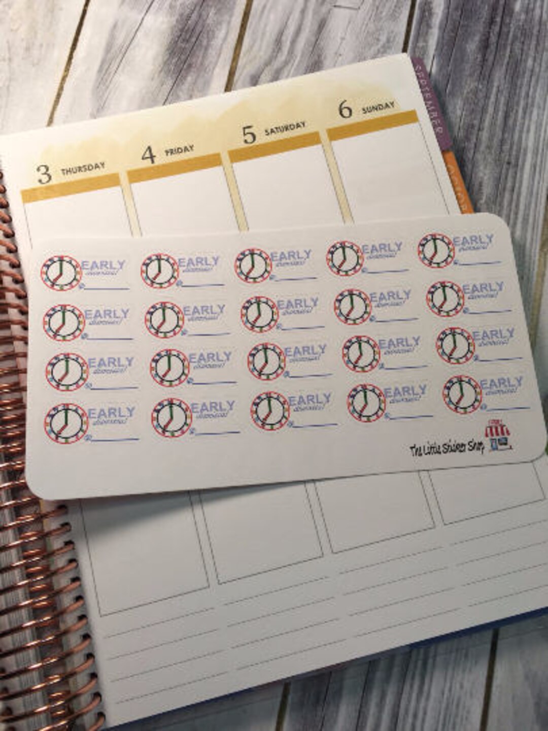 Early Release School Stickers. Perfect for Any Planner! - Etsy