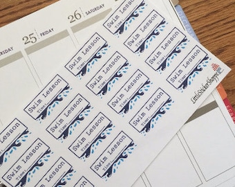 Swim Stickers - Etsy