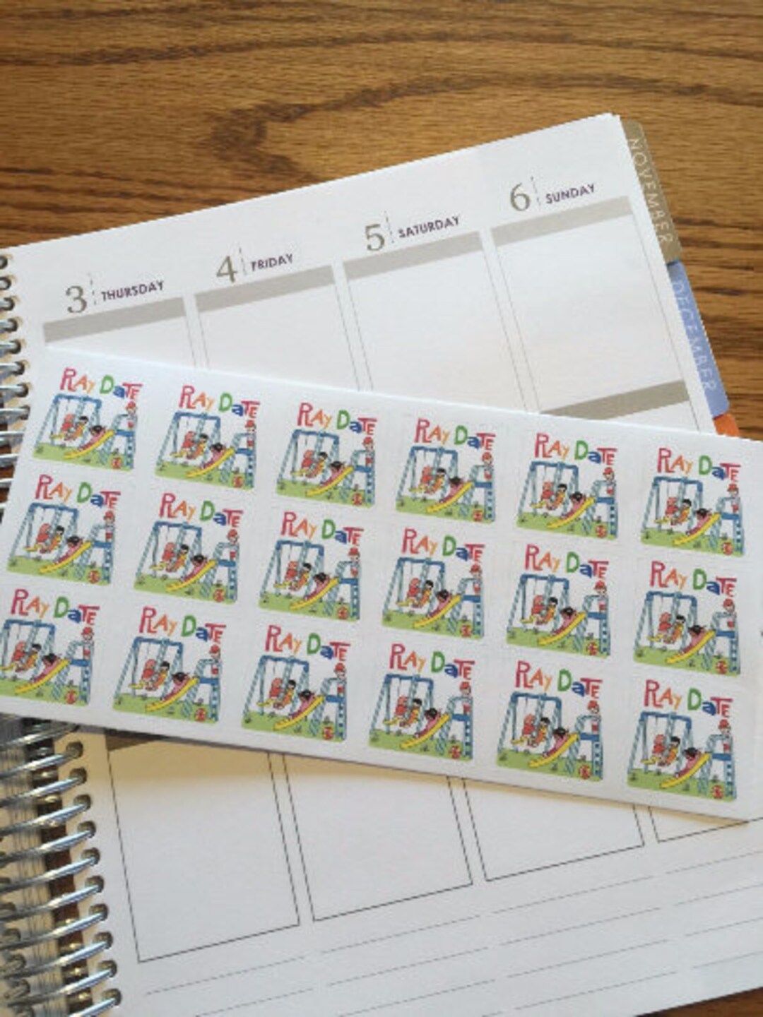 Play Date Stickers. Perfect for Any Planner! - Etsy