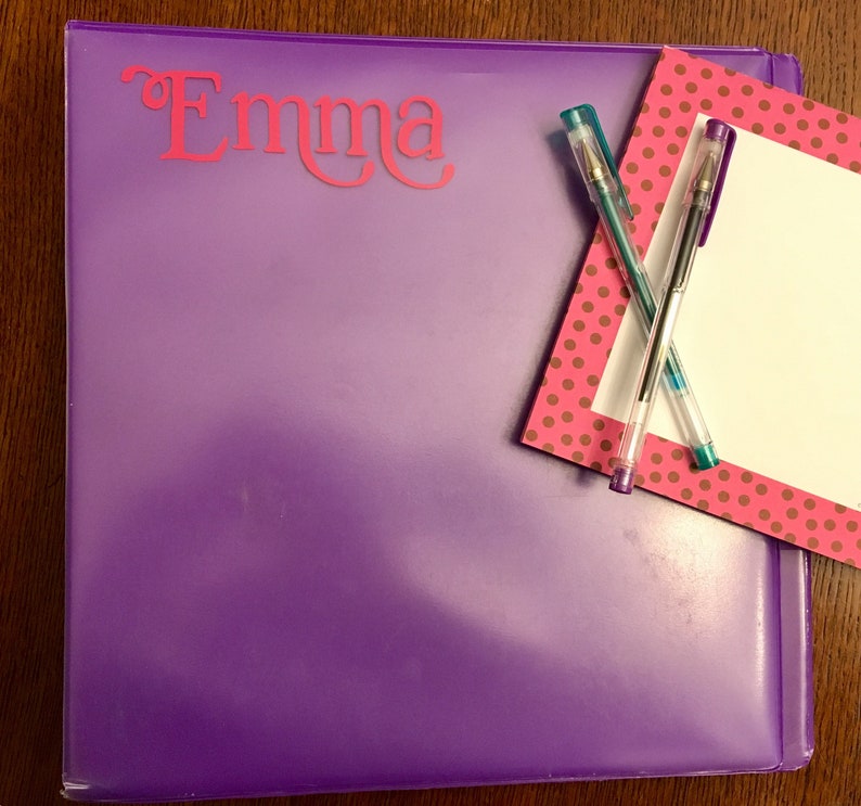 Custom Name Decal Vinyl Name Sticker Personalized Name | Etsy