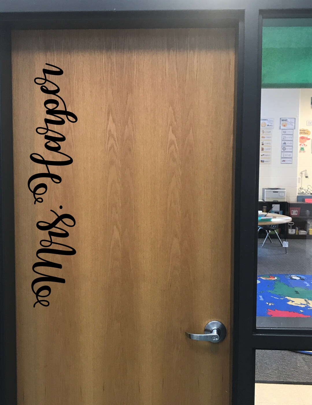 Classroom Door Decal, Teacher Door Sticker, Back to School Decoration ...
