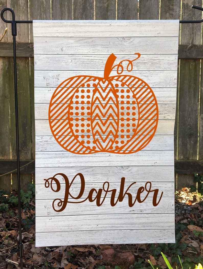 Harvest Garden Flag Fall House Flag Welcome to Our Patch | Etsy