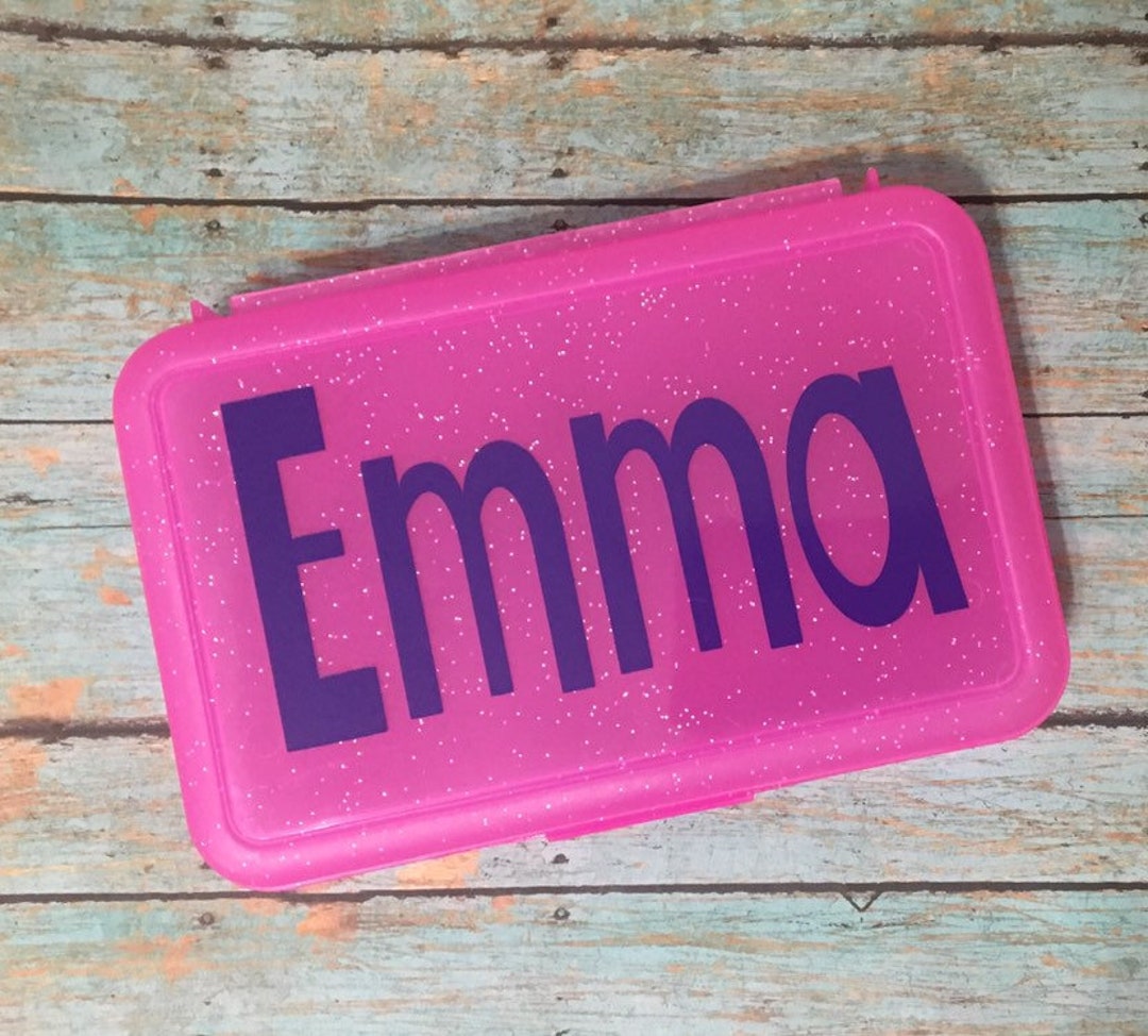 Personalized Pencil Box, Back to School Pencil Box, Name Pencil Box ...