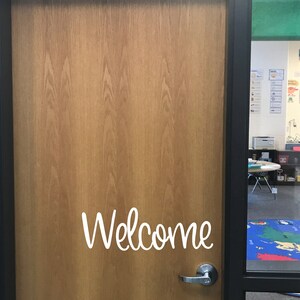 Classroom Door Decal, Teacher Door Sticker, Back to School Decoration ...