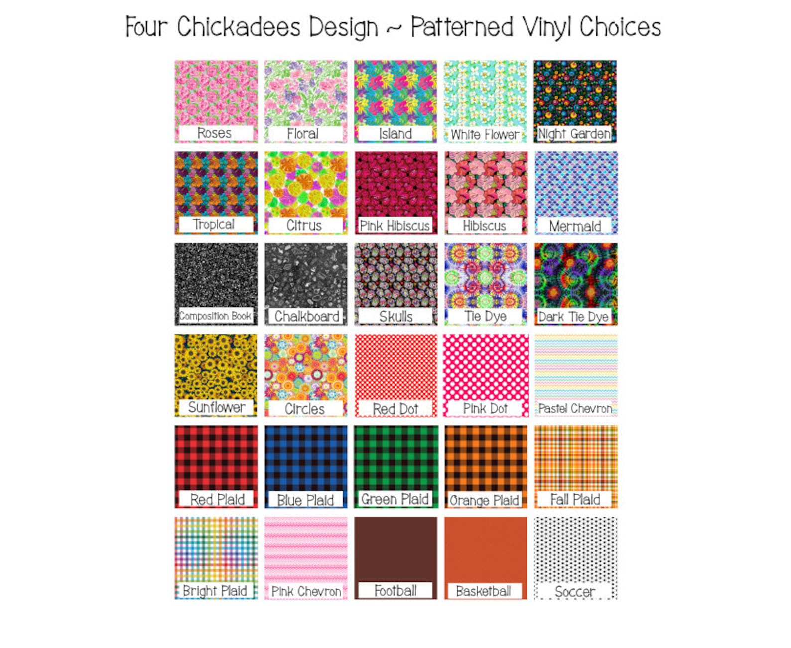 Flower Name Decal Personalized Girls Name Sticker Custom - Etsy