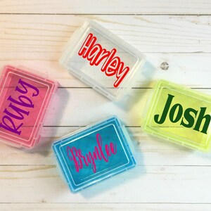 Back to School Crayon Box, Personalized School Supply Box, Personalized ...