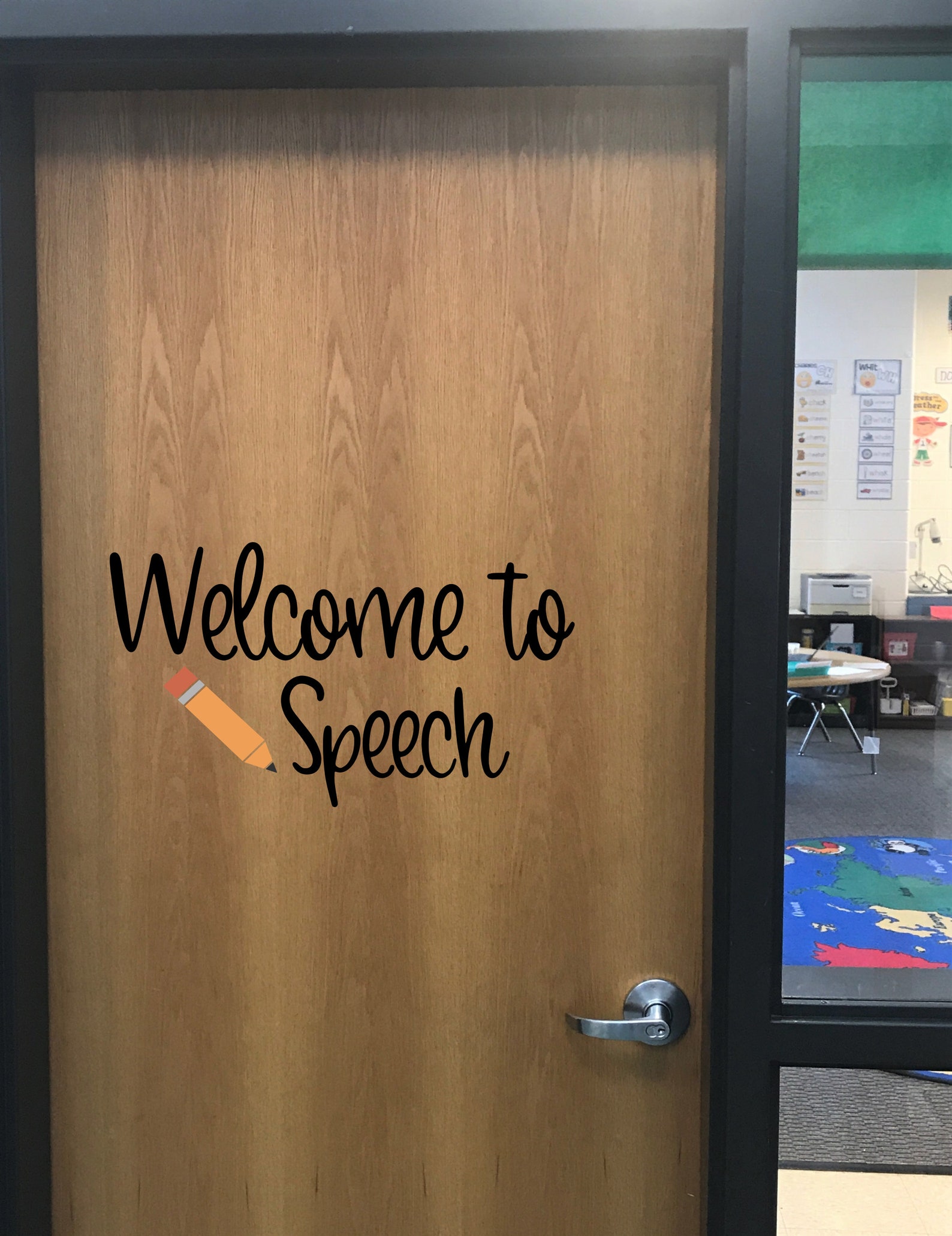 Classroom Door Decal Teacher Door Sticker Back to School | Etsy