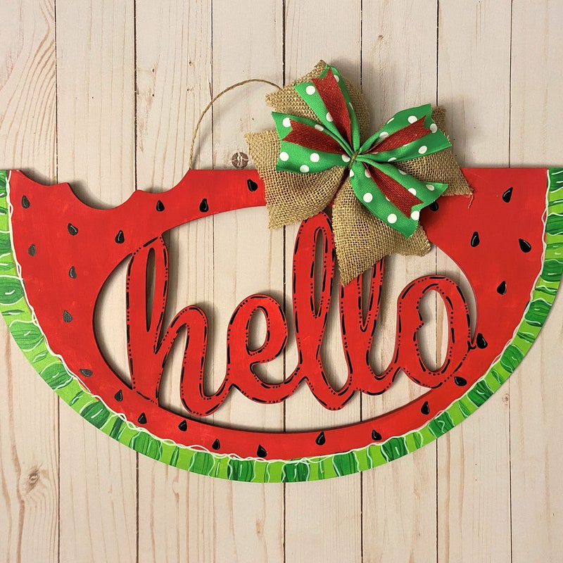 Watermelon Door - Etsy