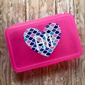 Personalized Pencil Box, Back to School Pencil Box, Mermaid Pencil Box ...