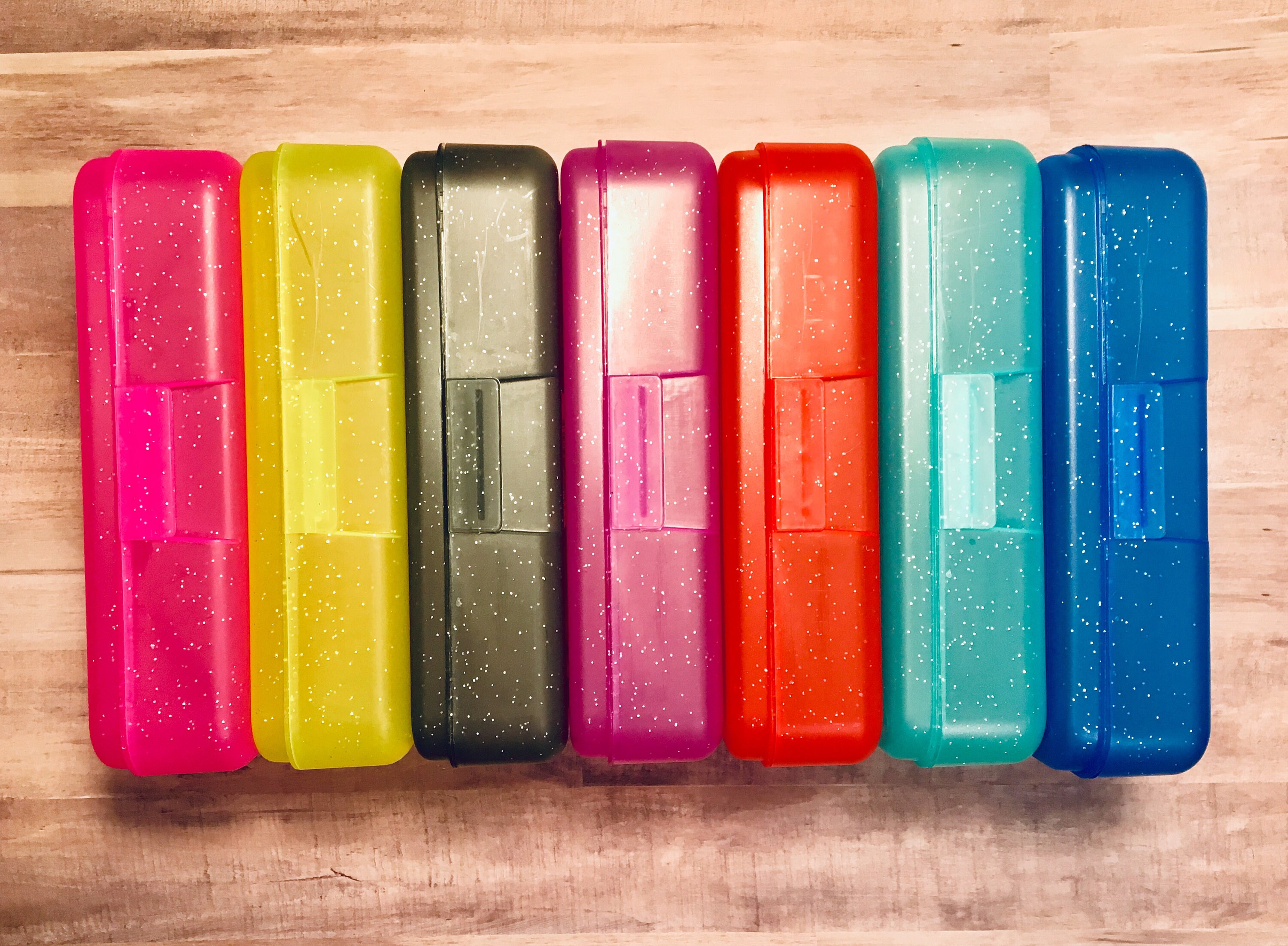 Personalized Pencil Box Back to School Pencil Box Rainbow | Etsy