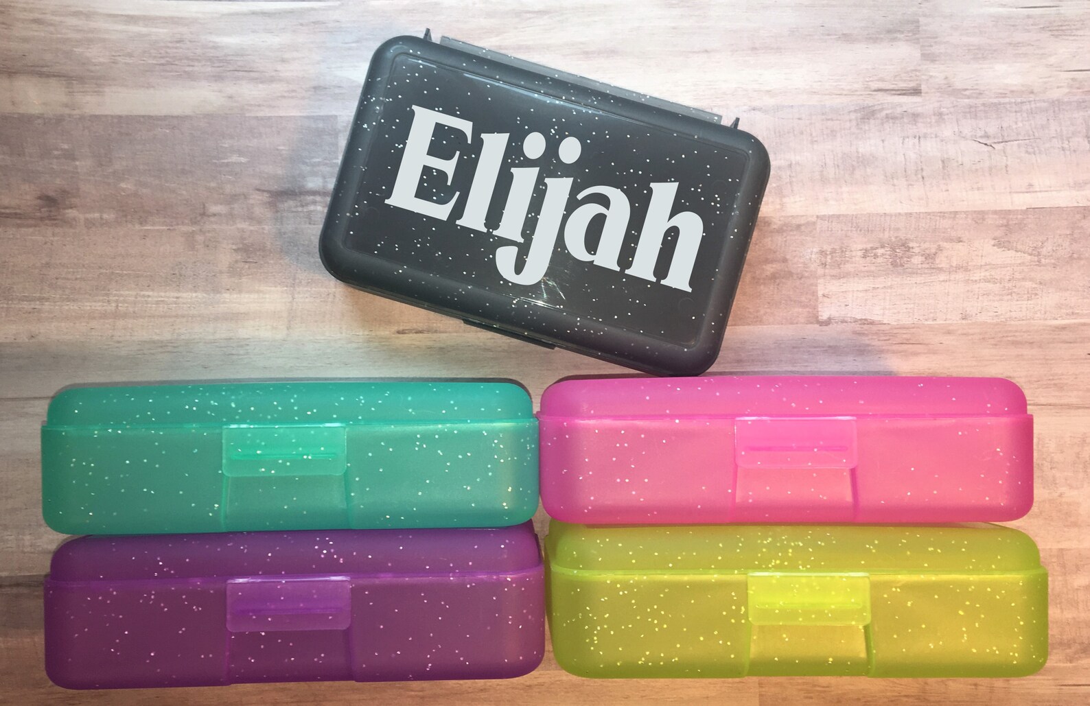 Personalized Pencil Box Back to School Pencil Box Name - Etsy