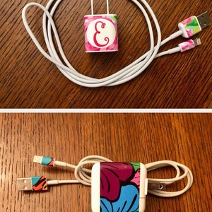 IPhone Charger Monogram Decal, Personalized Initial Vinyl Sticker ...