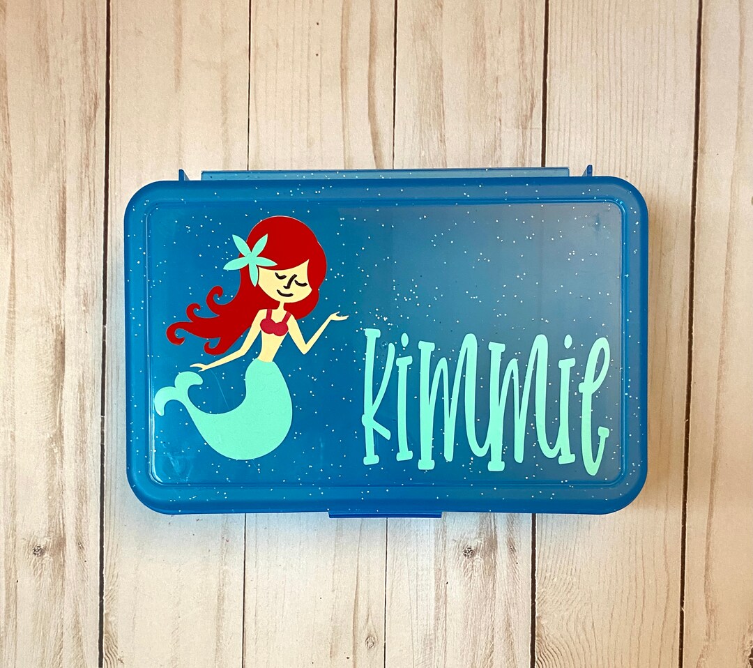Mermaid Pencil Box, Personalized Pencil Box, Back to School Gift ...