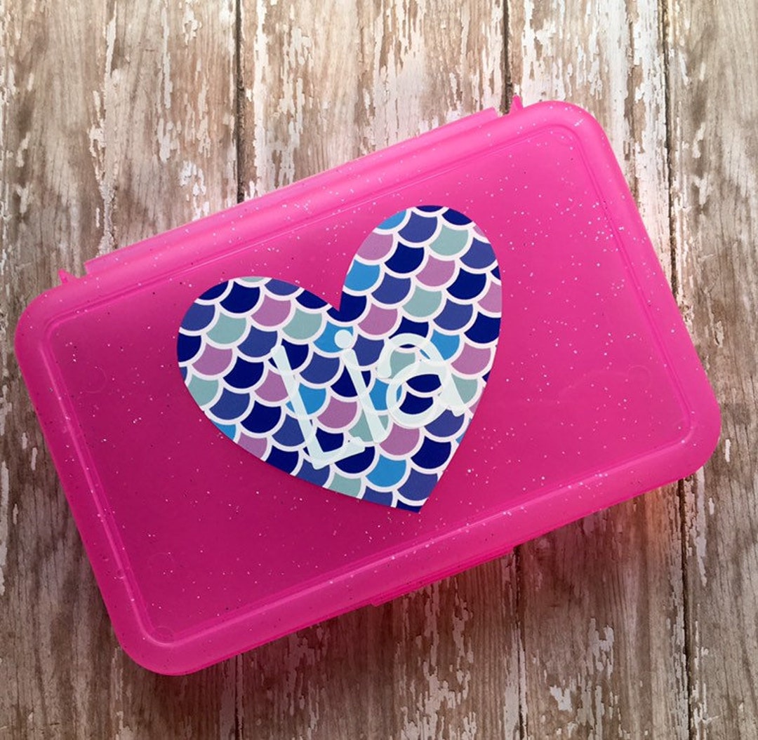 Personalized Pencil Box, Back to School Pencil Box, Mermaid Pencil Box ...