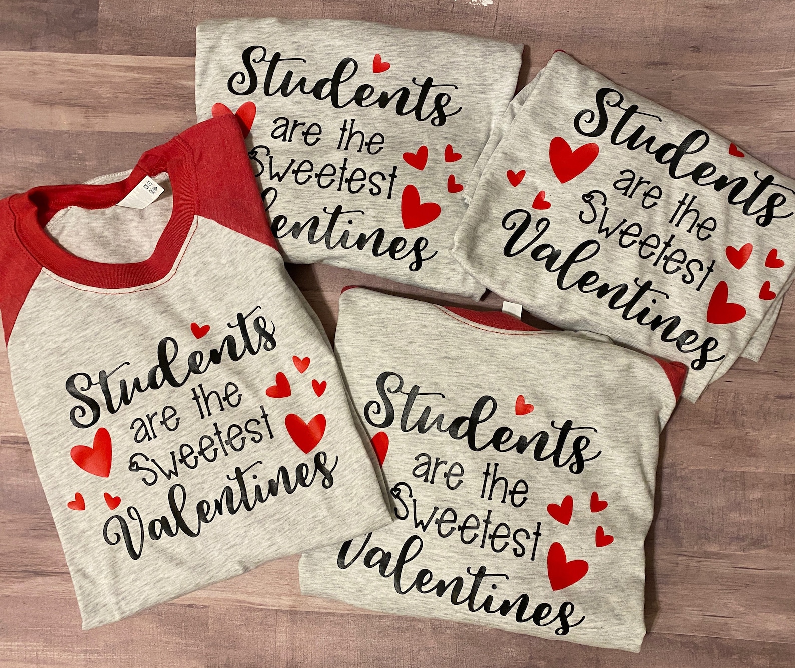 Teacher Valentine Shirt Students Are the Sweetest Valentines | Etsy