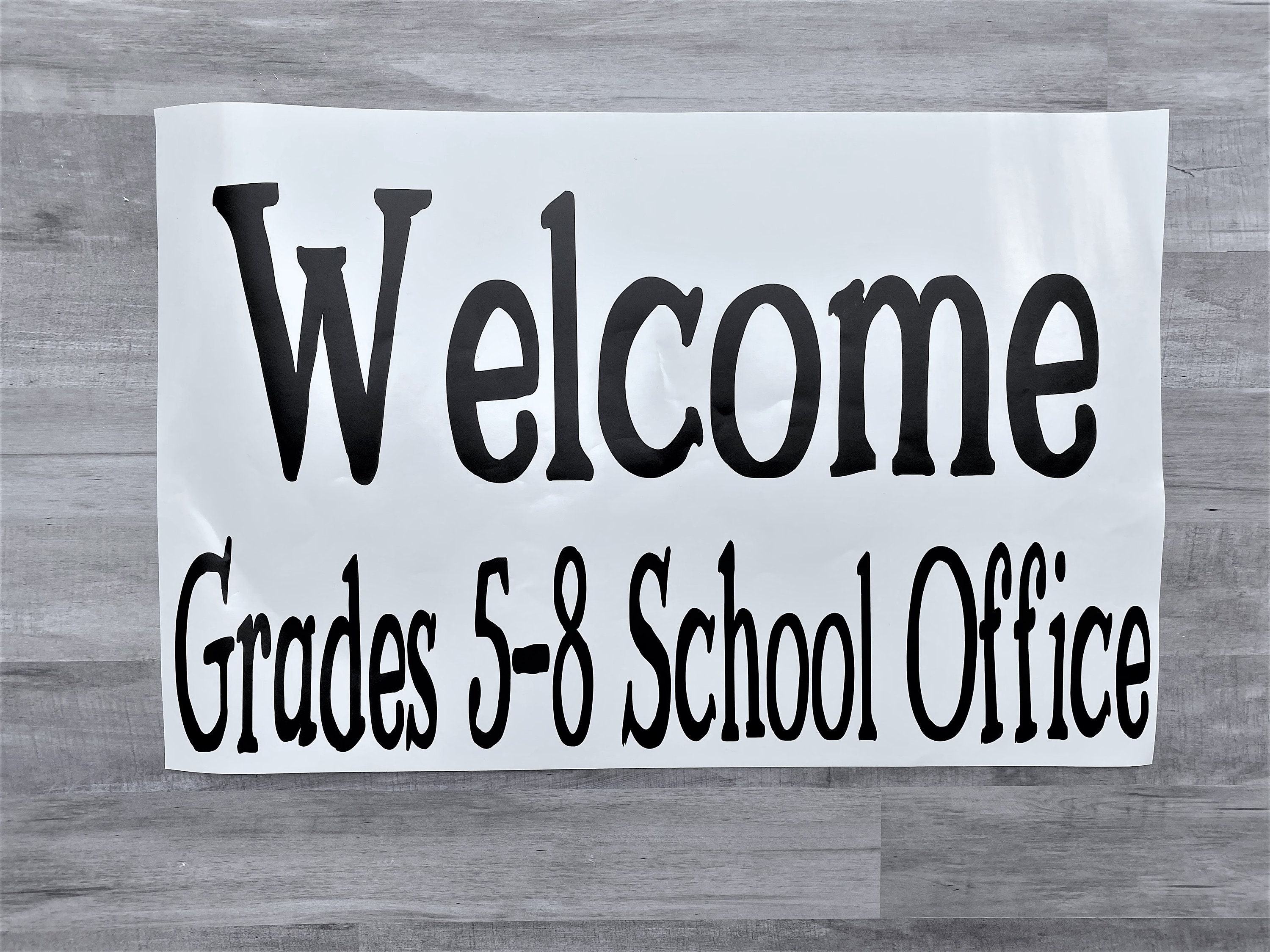 Classroom Welcome Decal, School Door Decal, Back to School Decor, Wall ...