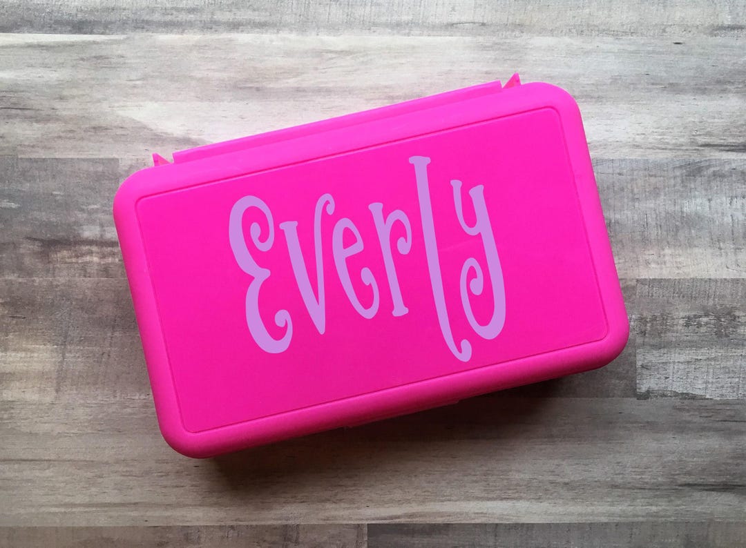 Personalized Pencil Box, Back to School Pencil Box, Name Pencil Box ...