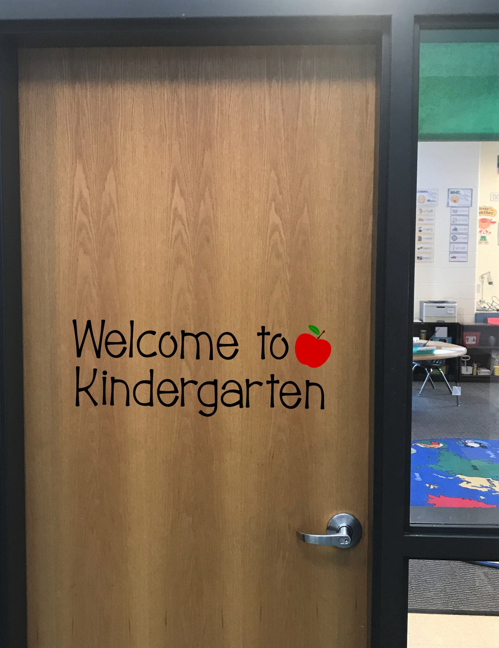 Classroom Welcome Decal, School Door Decal, Back to School Decor, Wall ...