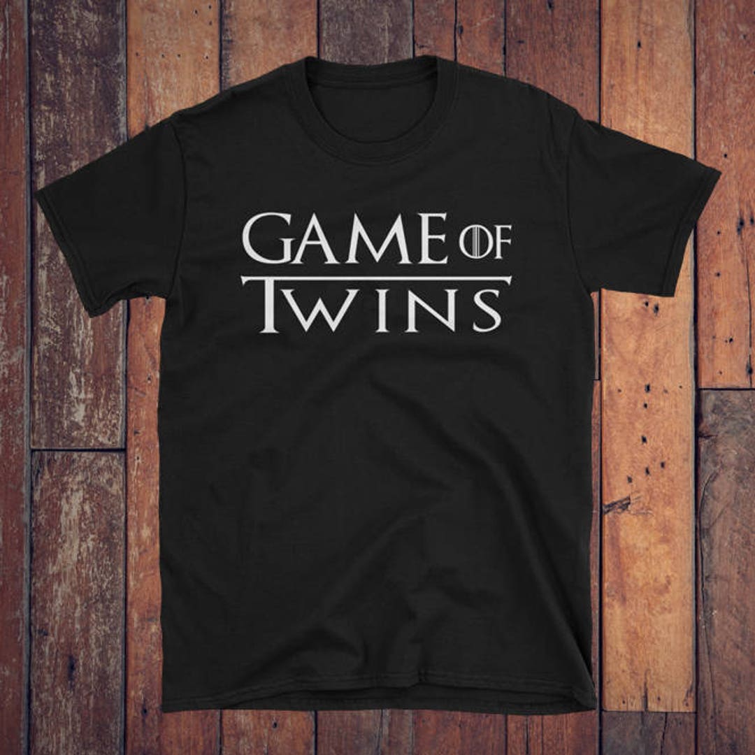 Game of Twins T-shirt, Twin Dad Shirt, Twin Mom Shirt, Twin Dad Gift ...
