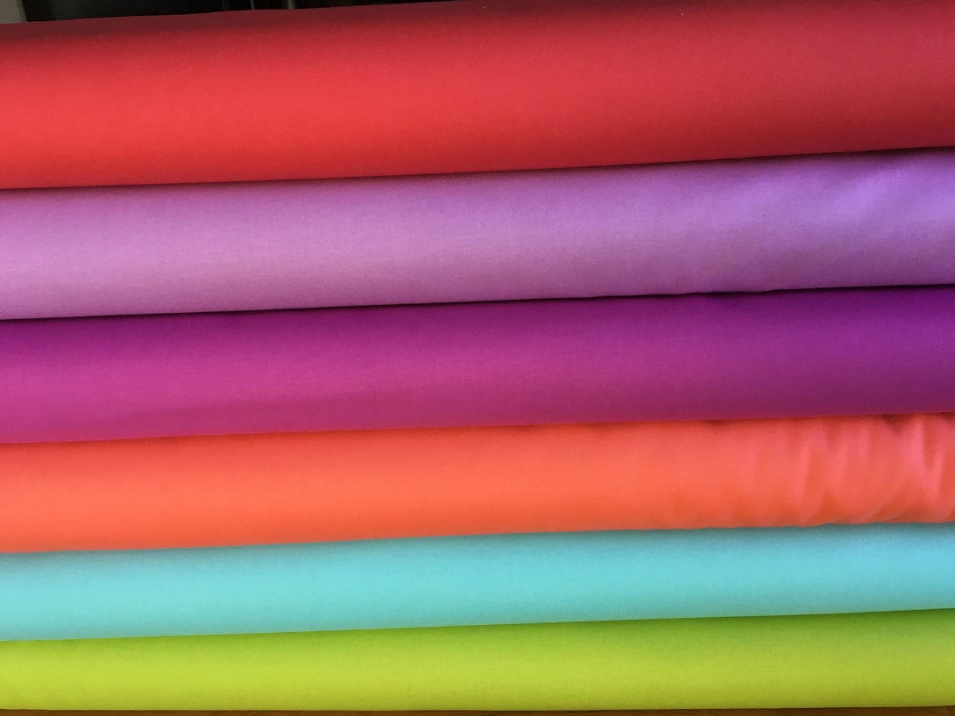 Tula Pink Solids. Designer Essentials. These Colors Coordinate - Etsy