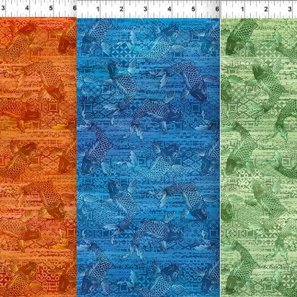 Fish Fabric - Etsy