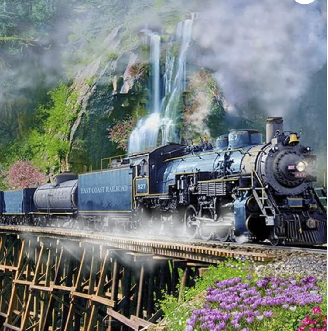 Steam in the Spring Panels by Michael Shelton From 3 Wishes 4 Gorgeous ...