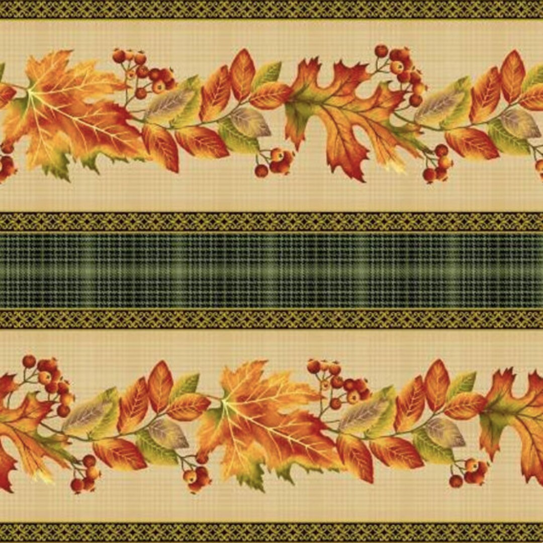Autumn Elegance Bisque Multi Autumn Stripe by Jackie Robinson From ...