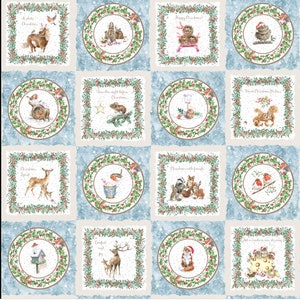 One Snowy Day Stripe by Hannah Dale for Maywood Stidio. MASD10380-BE ...