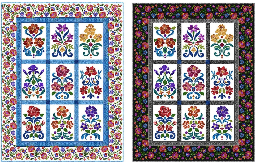 Kit to Make a Prism II Block of the Month Quilt by Jason Yenter for in ...