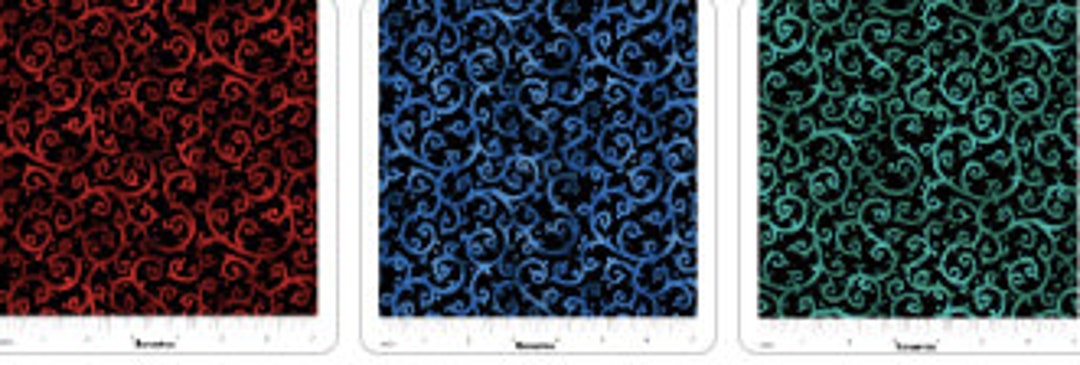 Christmas Spirit Scrolling Splendor by David Galchutt for Benartex ...