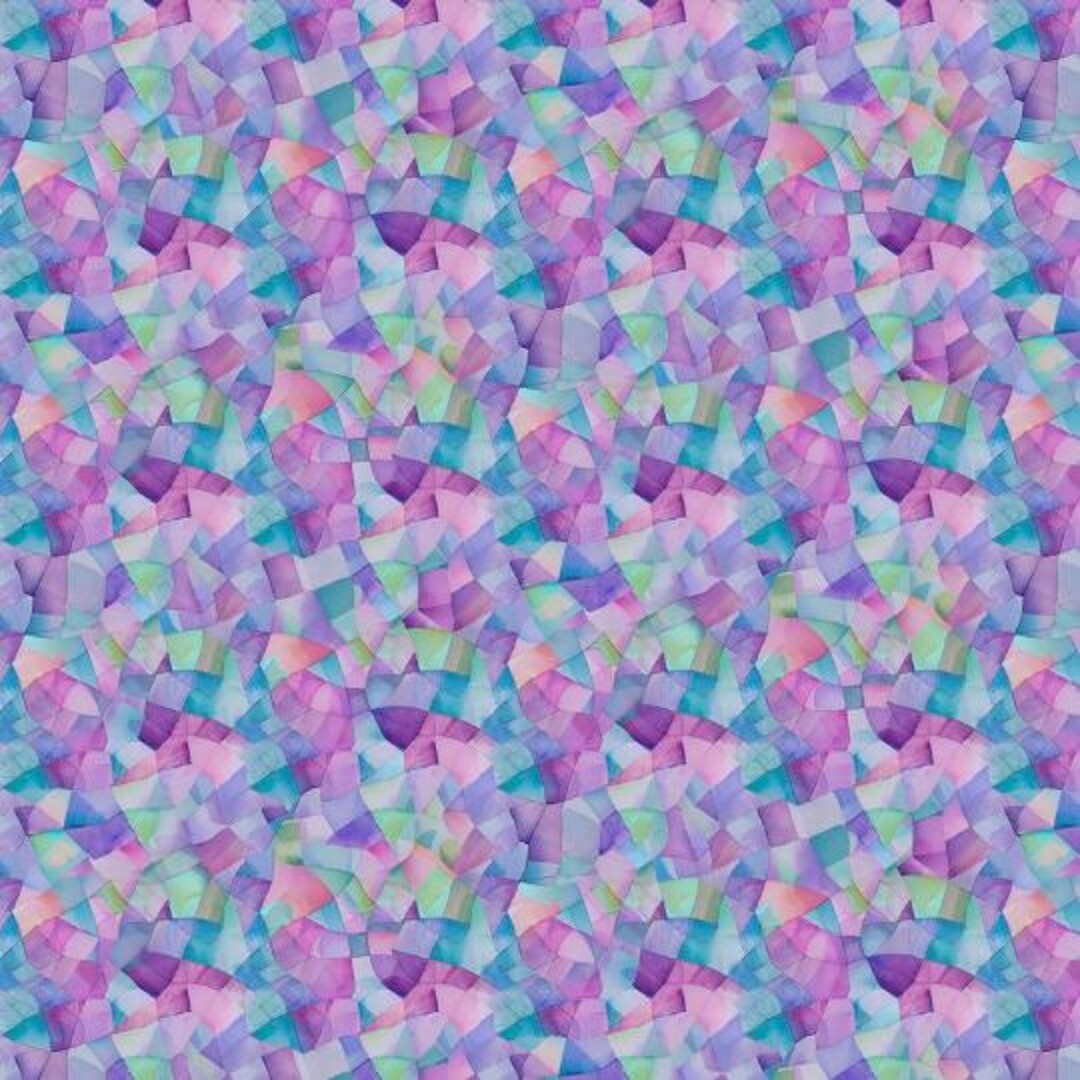 Garden Delight Geo Shapes From Timeless Treasures. FLEUR-CD3508 Multi ...