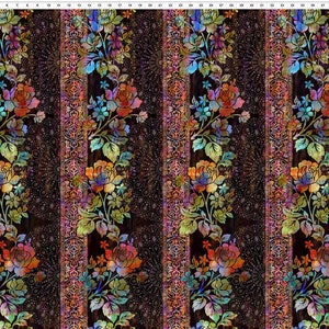 Halcyon II Border Stripe by Jason Yenter From in the Beginning Fabrics. 20HN-1 Multi - Etsy