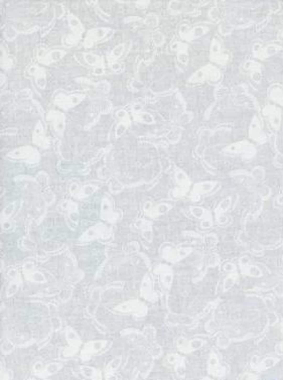 Tonal Butterflies White/white by Timeless Treasures HUE-C6565 White - Etsy