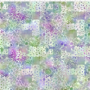 Ethereal Patchwork by Jason Yenter for in the Beginning Fabrics, 5JYT-1 Cream, 5JYT-2 Teal, 5JYT ...
