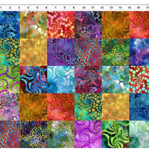 Elysian Border Stripes by Jason Yenter for in the Beginning. Choose 1JYN-2 Blue or 1JYN-3 Purple ...
