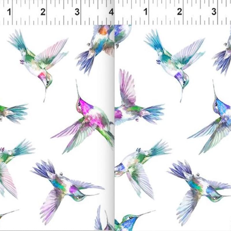 Hummingbird Fabric - Etsy