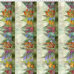 Halcyon Border by Jason Yenter for in the Beginning Fabrics. - Etsy