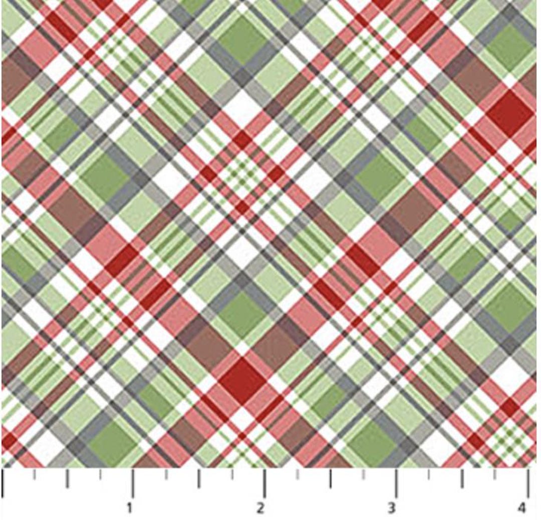 The Christmas Mouse FLANNEL by Sarah Summers From Northcott Fabrics ...