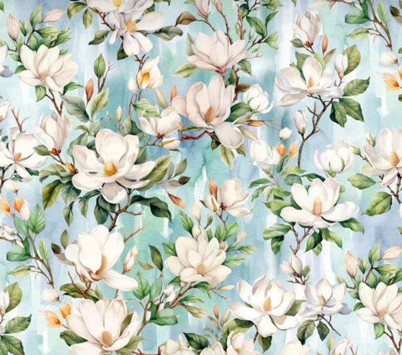 Forest Fawn Flowers and Blueberries by Hoffman Fabrics. X5582-727 ...