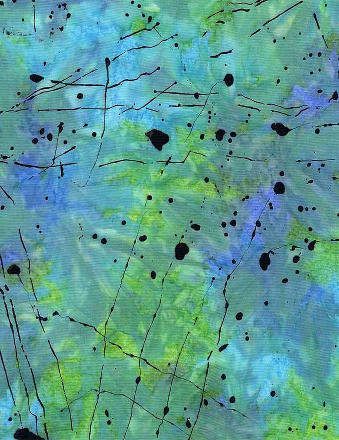 Splattered Thin Paint Tonga Batiks From Timeless Treasures. Tonga-8312 ...