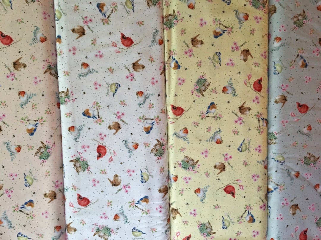 Bramble Patch Tossed Birds by Hannah Dale for Maywood Studio. MASD10104 ...