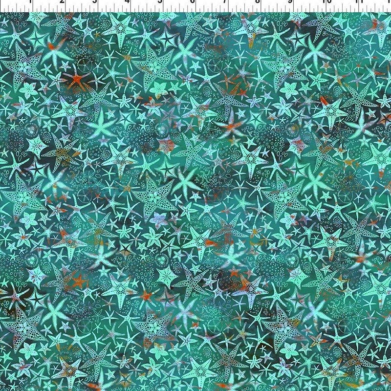 Starfish Fabric - Etsy