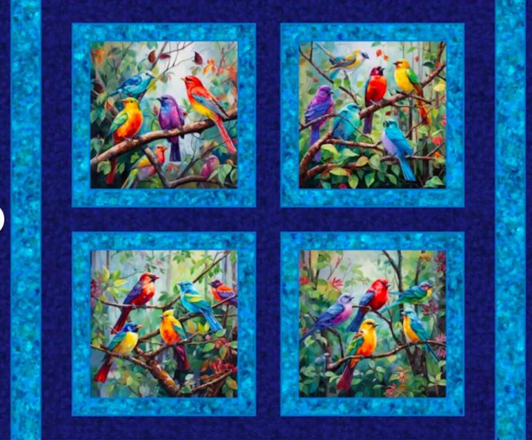 Vivid Wings Panel From MDG Digital 36" X 44" - Etsy