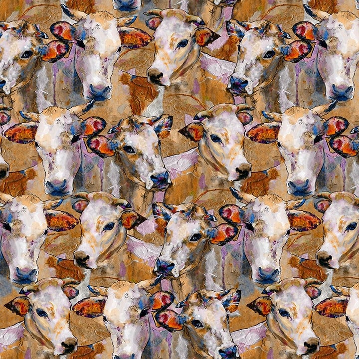 Out of Farms Way Farm Tractors by Anne Gregory for Blank Quilting, 3249 ...