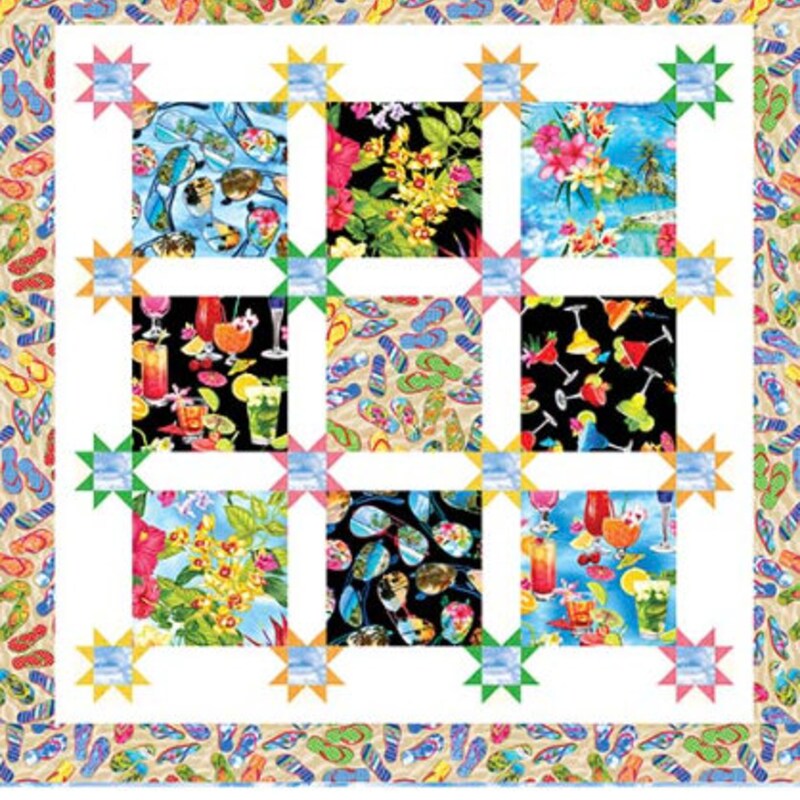 Beachy Quilt Kit Pattern - Etsy