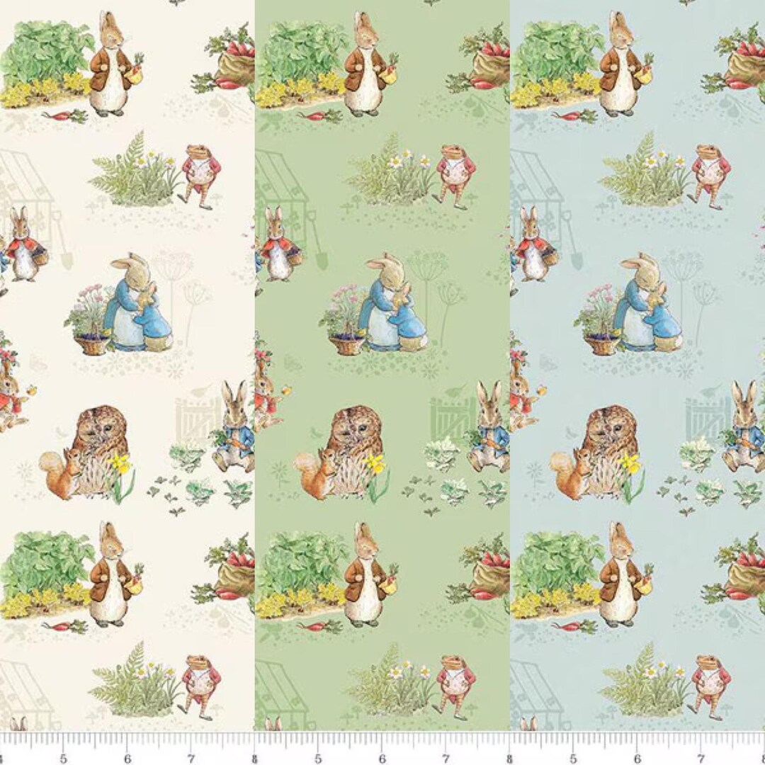 Peter Rabbit & Friends Characters by Riley Blake Designs CD15861 Cloud ...