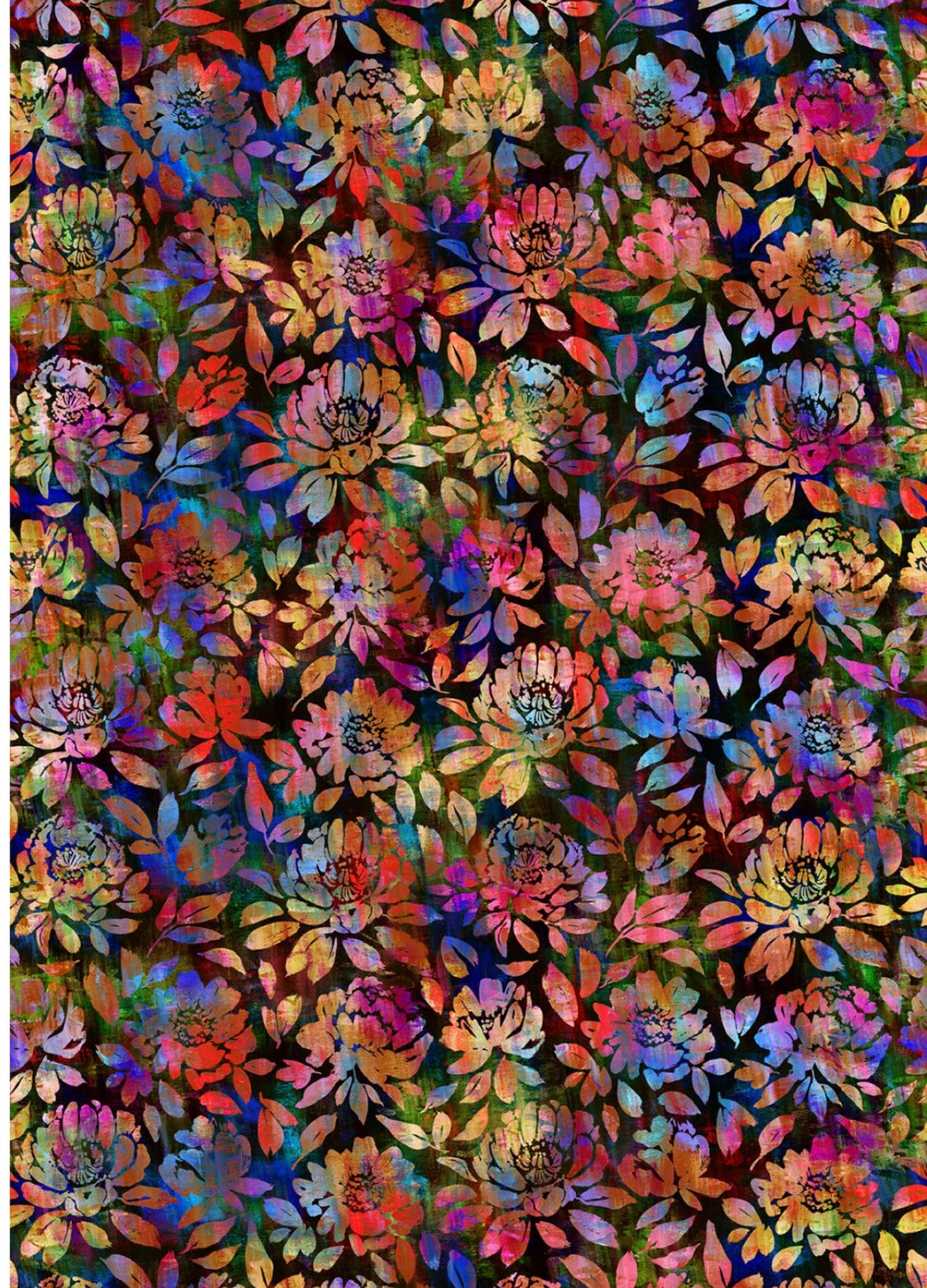 Halcyon II Blooms by Jason Yenter From in the Beginning Fabrics. 21HN-1 Multi - Etsy